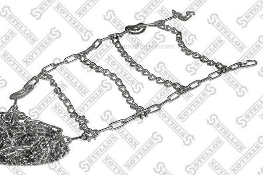STELLOX 8503006SX цепи противоскольж! к-кт на ось 2шт. 285/75 R24.5 7.1\ MAN, Iveco, Scania, KAMAZ (новый)