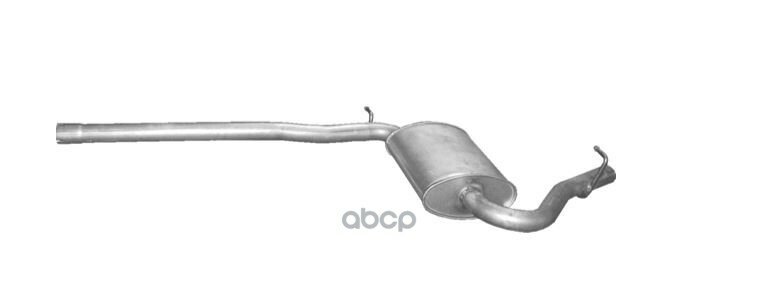 Глушитель средняя часть Polmostrow арт. 01112