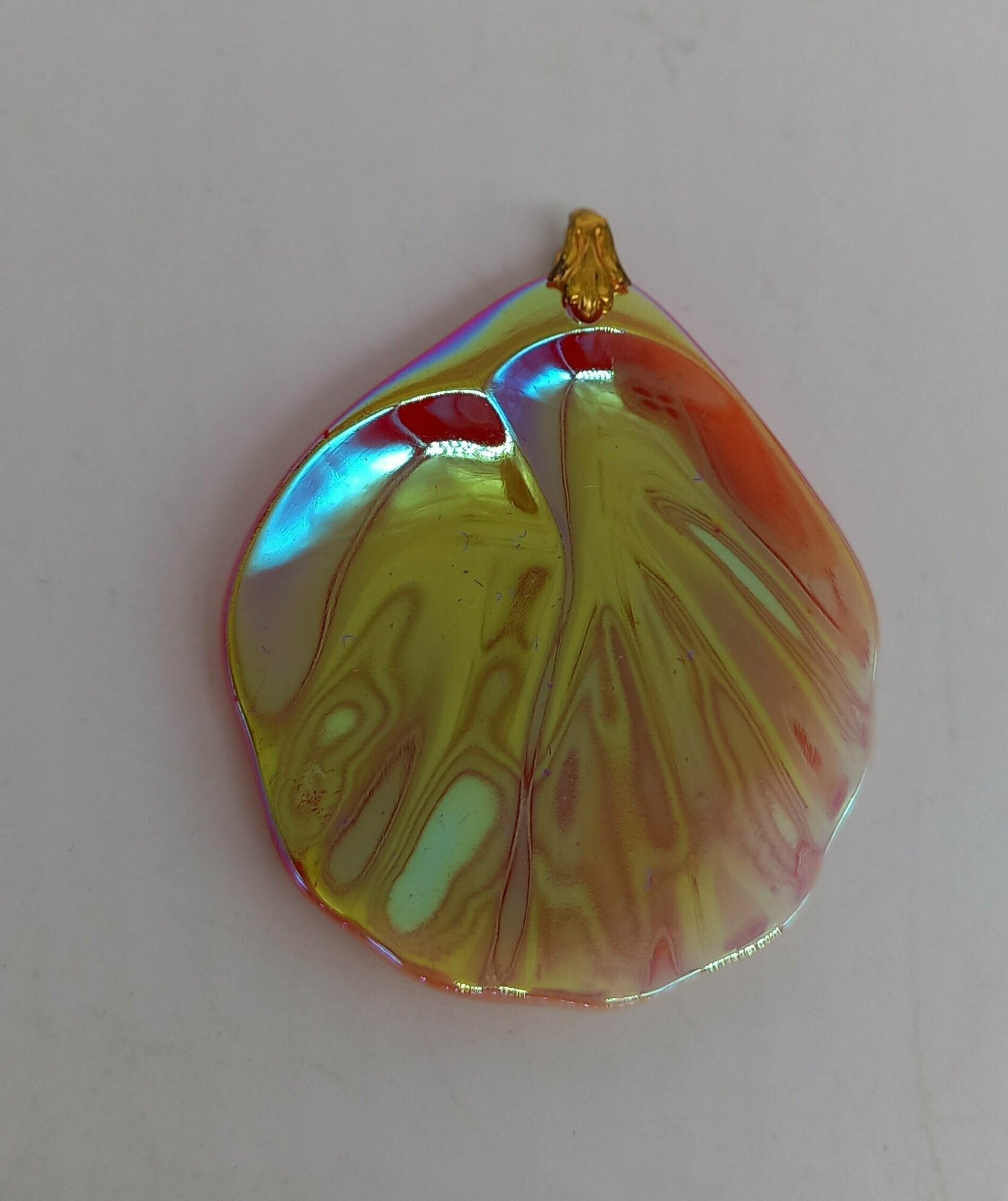 Винтажный кулон/подвес ракушка. Бакелит. Кулон советских времен. Винтаж. СССР