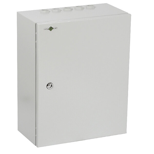 Шкаф IP65 500х400х210мм светло-серый с монтажной платой 6-012 элма ОЩН452