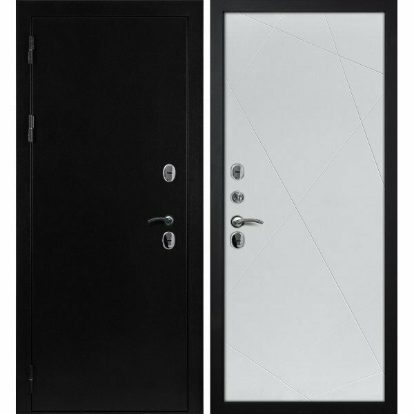 ДМ Термо-1 антик черное серебро, Border (металл / 8Тфл-103, Белоснежная мягкая шагрень) 860 Л Protector