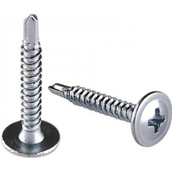 Саморез по металлу Befast с пресс-шайбой 4.2*16 наконечник сверло, цинк, 10 кг, C11016