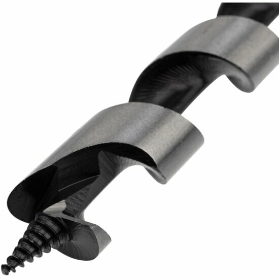 Сверло винтовое по дереву Kranz 24х460 мм c шестигранным хвостовиком