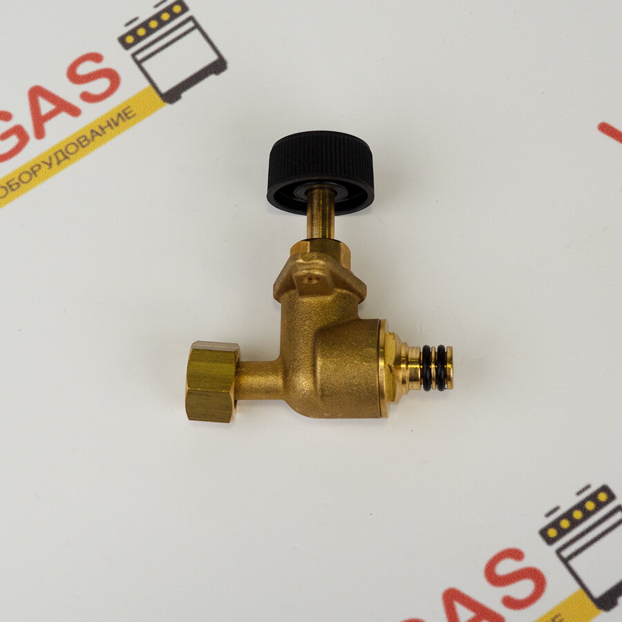 Кран подпитки для газового котла Neva Lux 7224 (подпиточный клапан вентиль для Нева Люкс)