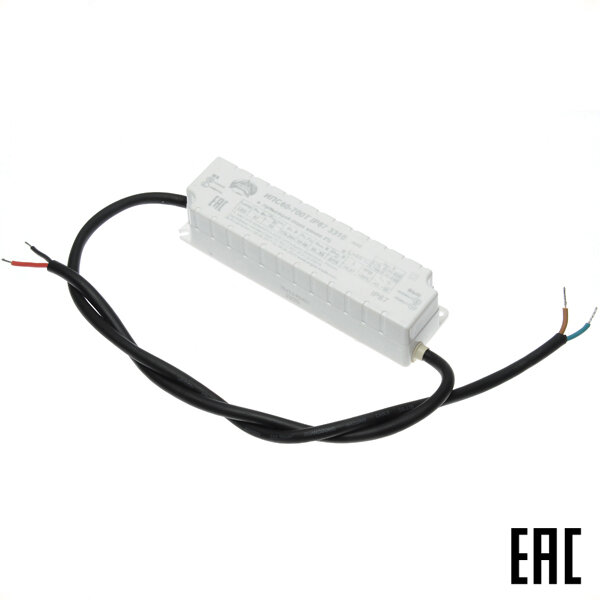 Драйвер ИПС60-700Т IP67 3310 176-264В вых: 700mA/40-85В 60Вт (Аргос-Электрон)