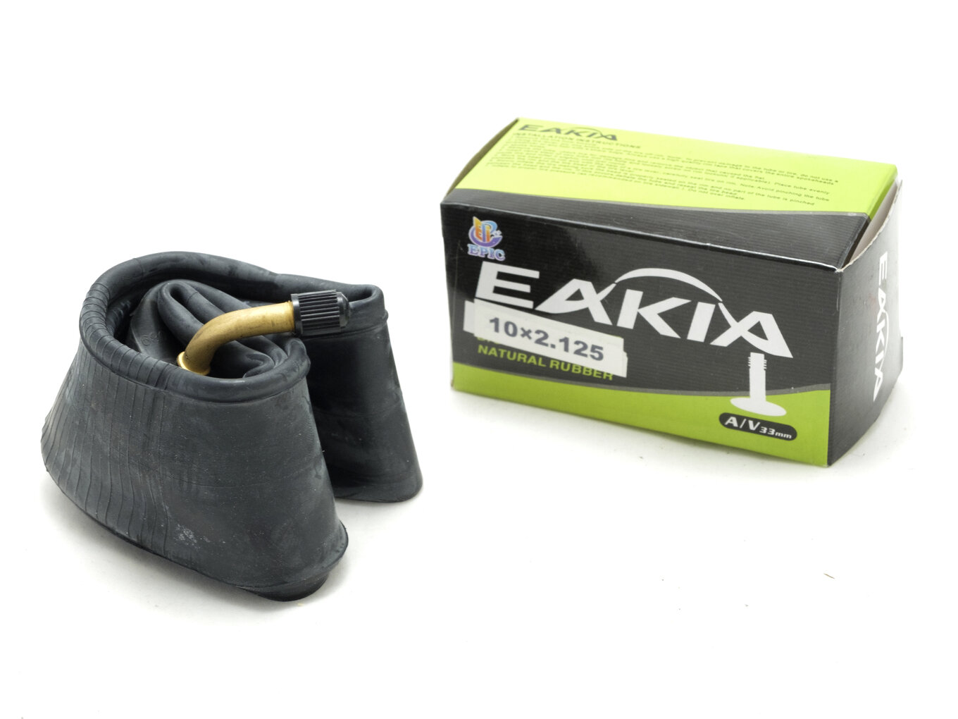 Велокамера EAKIA 10" 1.95/2,125 бутил, автонипель