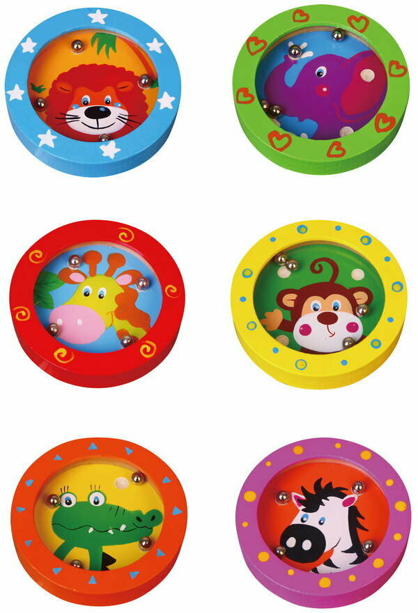 Лабиринт-мини Viga Дикие животные, в ассортименте VG53908