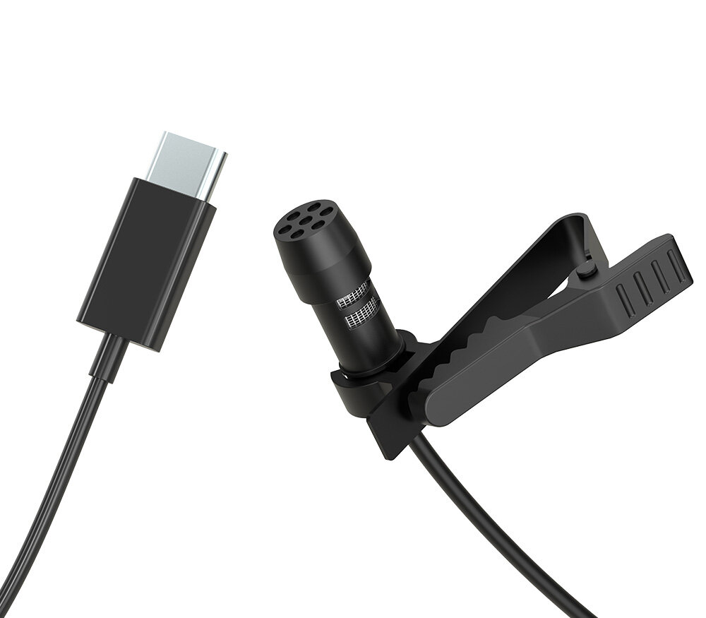 Микрофон Mirfak MC1P петличный, USB Type-C