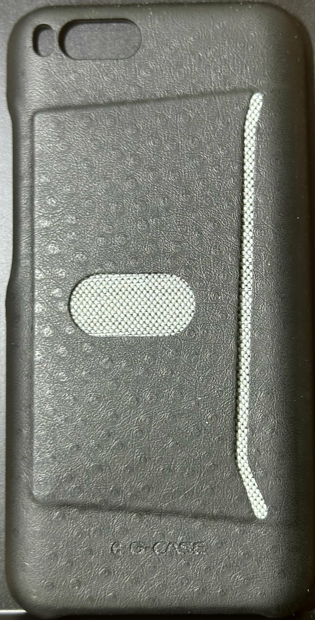 Чехол кожаный G-CASE для Xiaomi Mi 6, черный