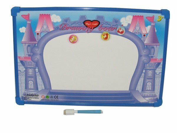 Доска для рисования магнит+алфавит+аксессуары