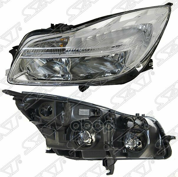 Фара Opel Insignia 08-13 (Слева/ Галоген/ Ручная регулировка) Sat арт. ST-442-1158L