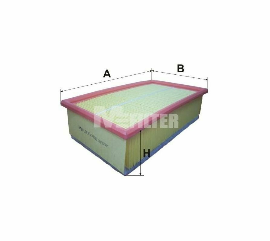 MFILTER K7026 Фильтр воздушный