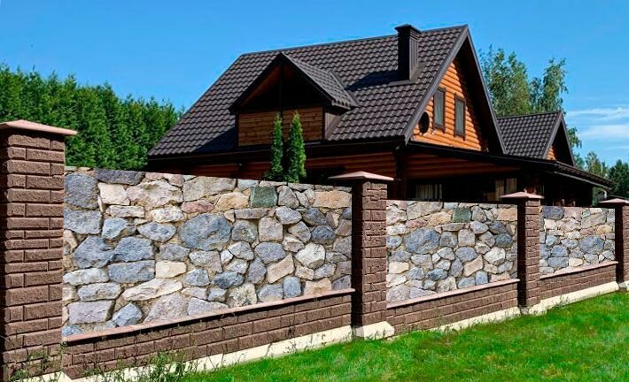 Фотосетка для забора и фасада 3 х 1 м с люверсами / Камни 9