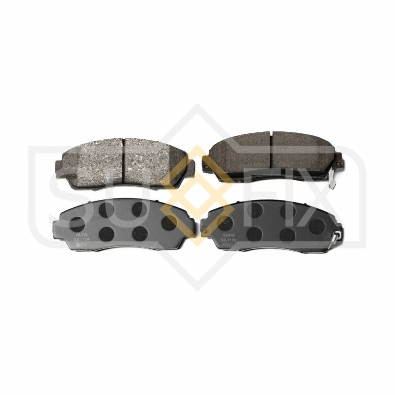Колодки тормозные передние GW Hover H6, H5 (дизель 2,0), Haval H6 F7/F7X 1.5T/2.0T, Changan CS75, EXEED TXL/VX, DongFeng AX7