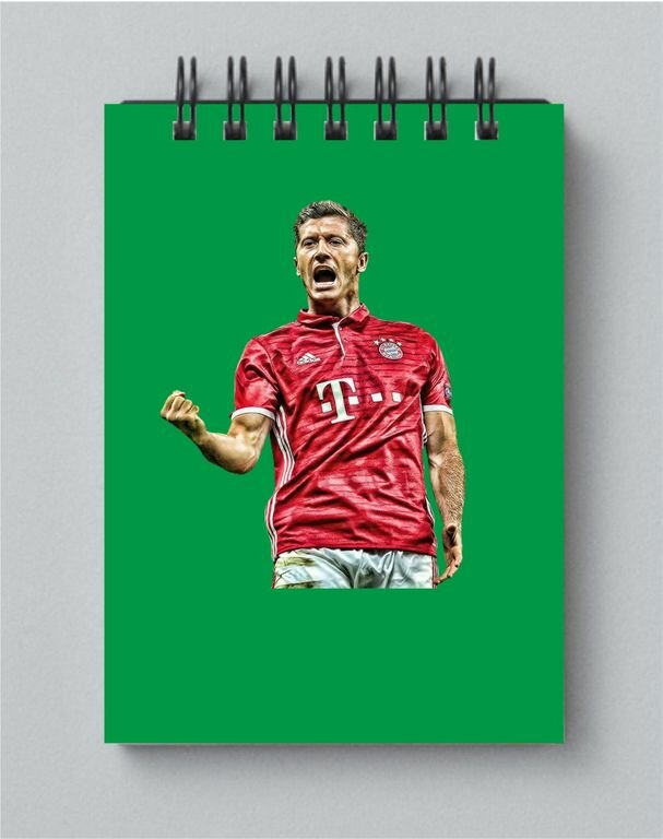 Блокнот Роберт Левандовский, Robert Lewandowski №20, А6