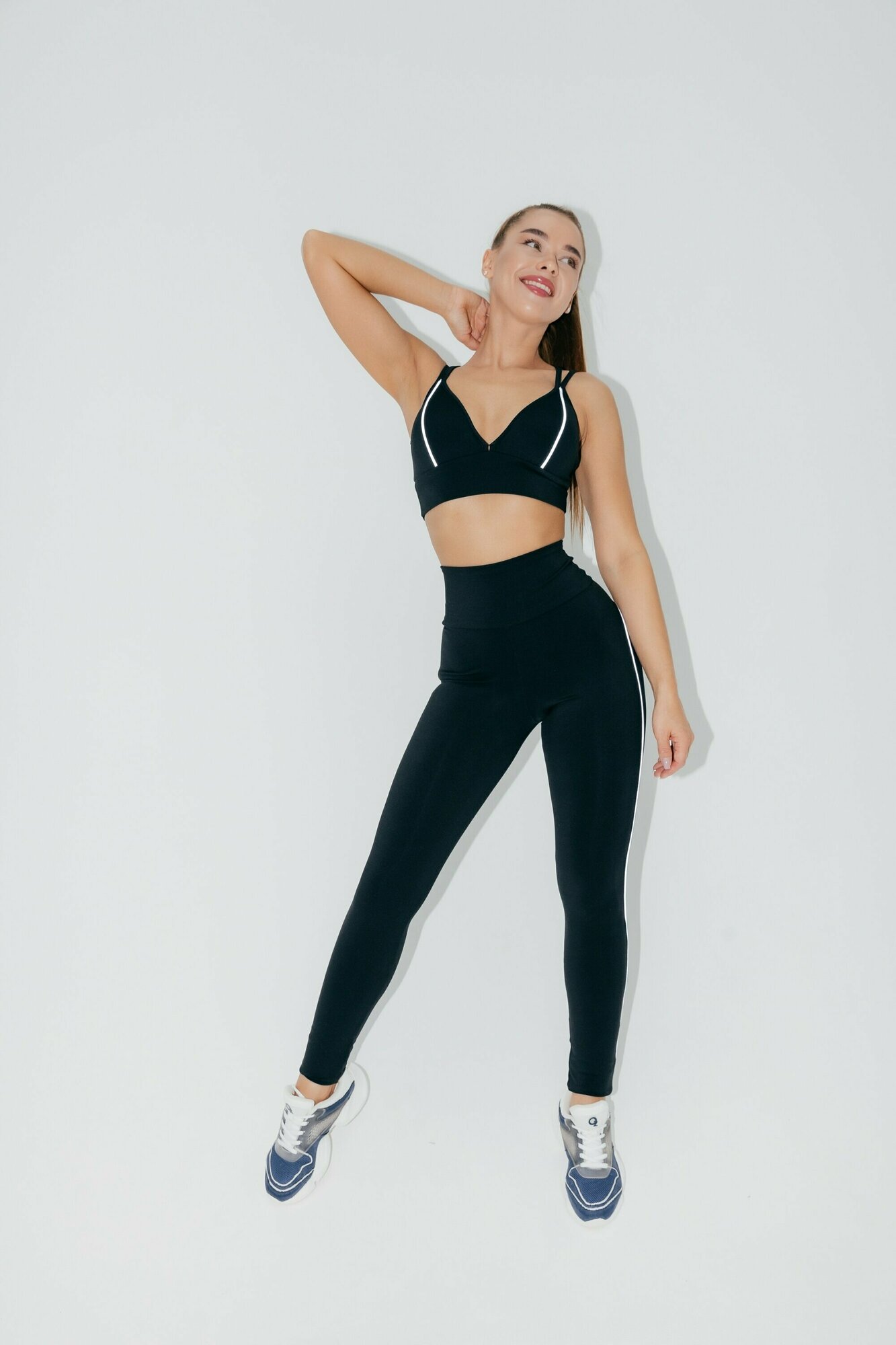 Легинсы спортивные Soul Reflective Black