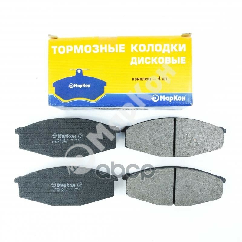 Колодки тормозные дисковые к-т Nissan Ford МарКон арт. 07000170