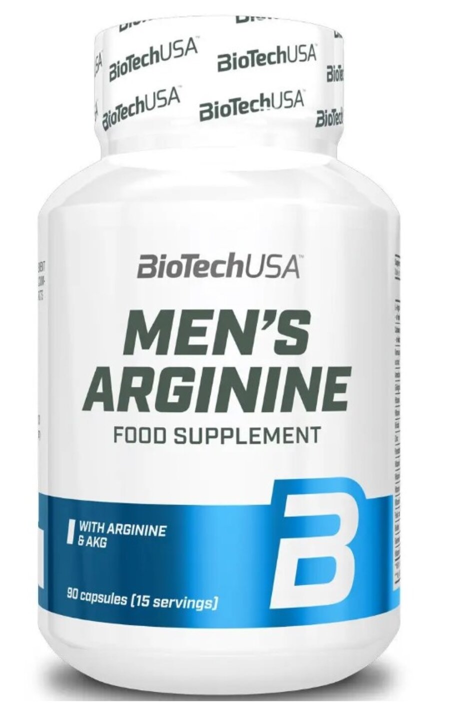 BioTech Arginine 90 Caps - Аминокислота для мужчин