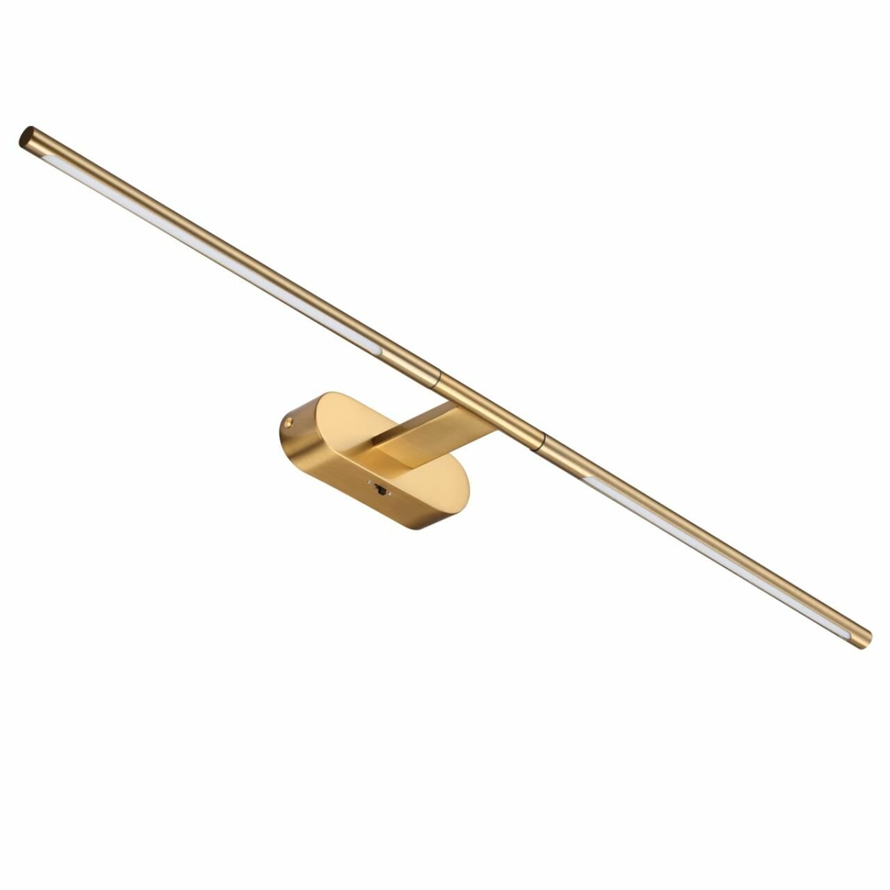 Настенный светильник ODEON LIGHT ALEDO 6635/9WL LED 8W античная бронза; латунь
