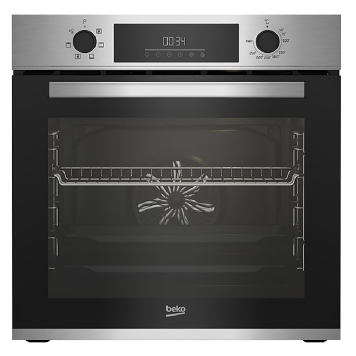 Встраиваемый духовой шкаф Beko BBIE123002XD, электрический, гидролизная очистка, 72 л