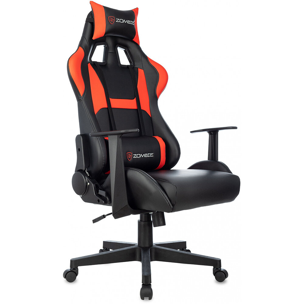 Кресло игровое Zombie Game Penta экокожа black/red