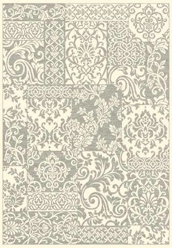 Ковер на пол в гостиную в спальню 160х300 см светлый бежевый восточный современный ворс 6 мм 235418 KoverVDom