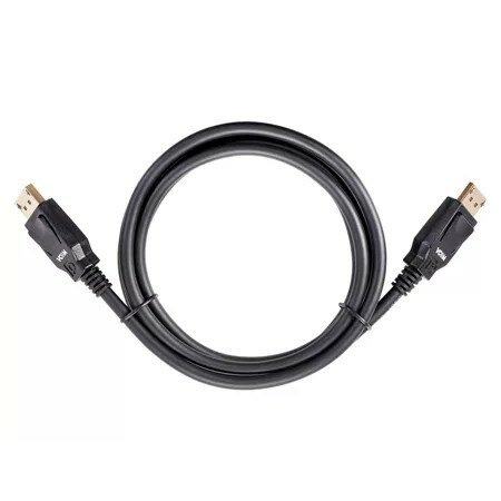 Vcom кабели Кабель соединительный DISPLAY PORT v2.1 40GBps, 8K@60Hz, 2m, медь,