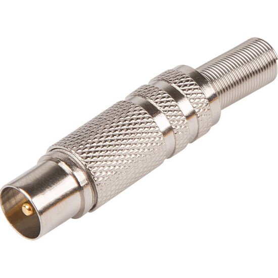 Разъем Proconnect "штекер TV" c пружиной, 100 шт./упак.