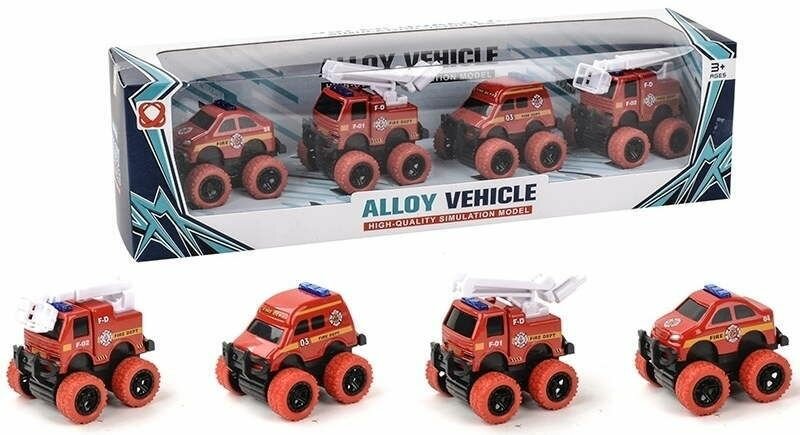 Набор автомобилей специальных служб инерционный 489-30