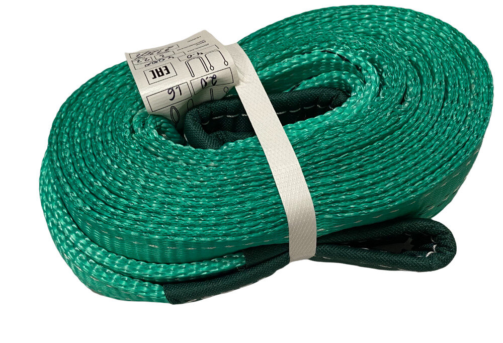 Строп текстильный, грузоподъемность 2 т, длина 4 м