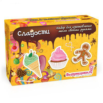 Выдумщики" Набор для изготовления мыла "Сладости