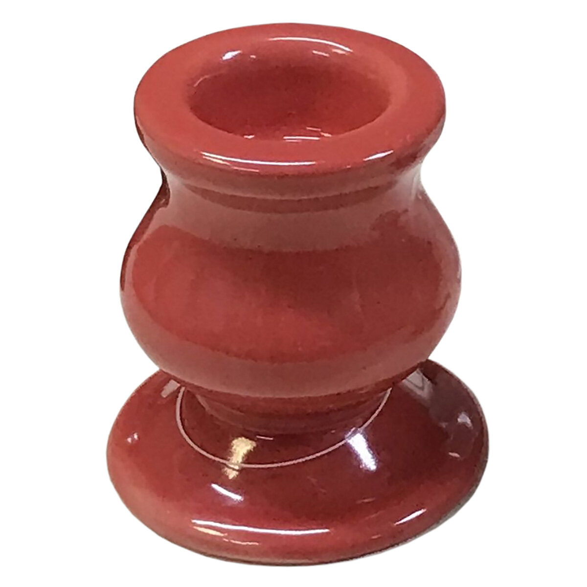 Kelly004 Индокитайский подсвечник красный 10 см декоративный элемент интерьера
