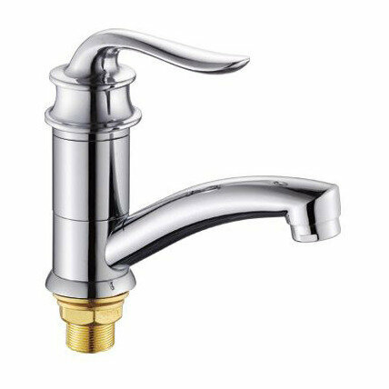 Смеситель для кухни с коротким изливом Potato (Потато) бронзовый (P45219-2)