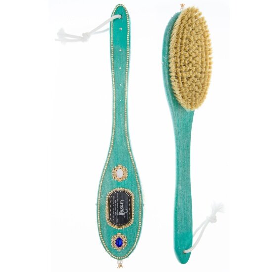 Буковая Царь-щетка для сухого массажа Grosheff антицеллюлитная