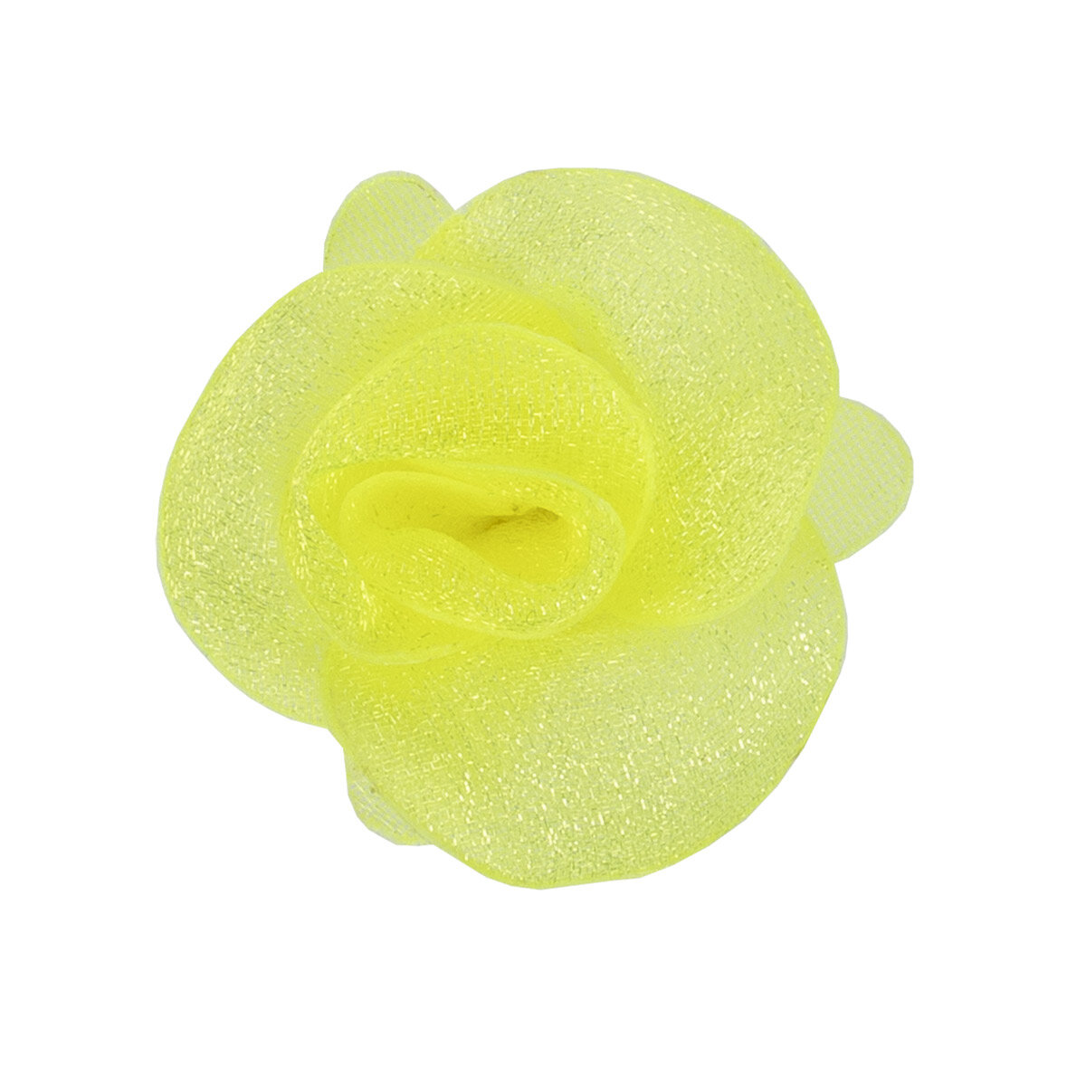 BLITZ 25 Р Цветок розочка мелкая №022 лимонный - декоративный элемент интерьера