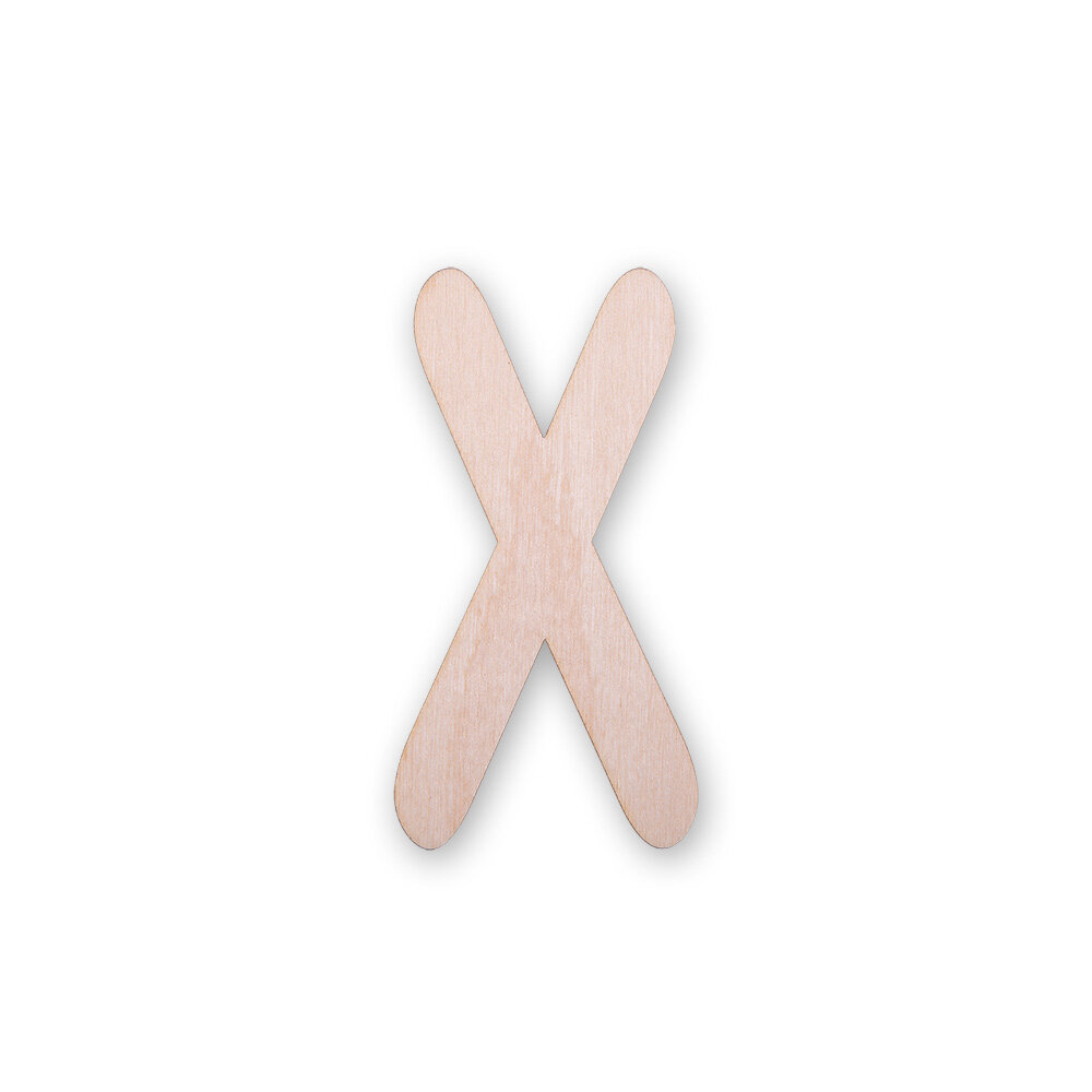 Mr. Carving ВД-500 Заготовка для декорирования буквы из фанеры 11 x 6.6 x 0.3 см