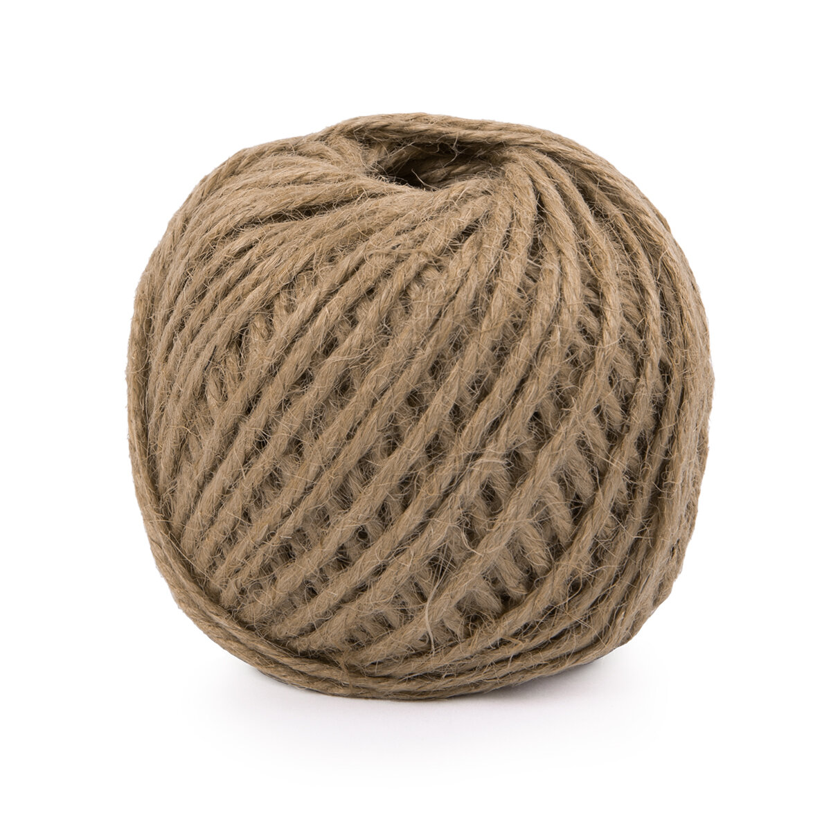 ШД7 Шпагат джутовый 100% джут 1.7 мм 50 м для хозяйственных работ и упаковки