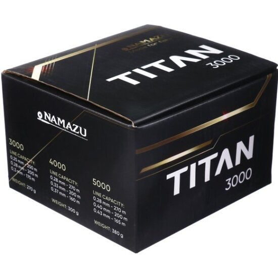 Катушка безынерционная Namazu Pro Titan TI3000 , 6+1 подш, металлическая шпуля