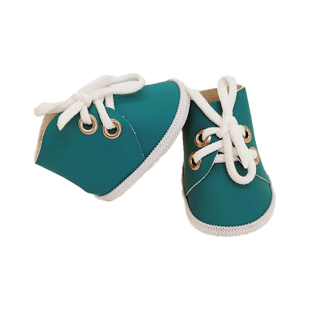 HobbyBe 103 Аксессуары для кукол Кедики 5 см Морская волна - обувь для маленьких кукол