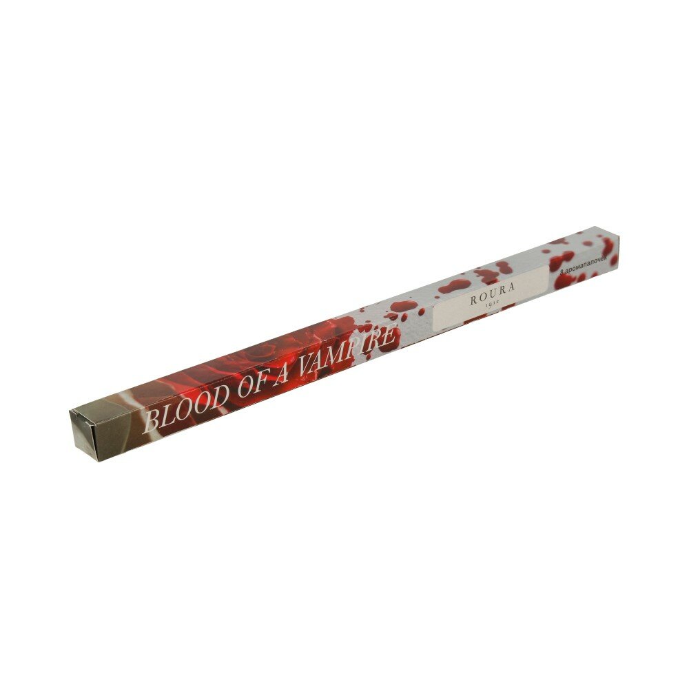 ROURA Благовония четырехгранник 8 шт. Аромат Кровь вампира древесный оттенок 32193