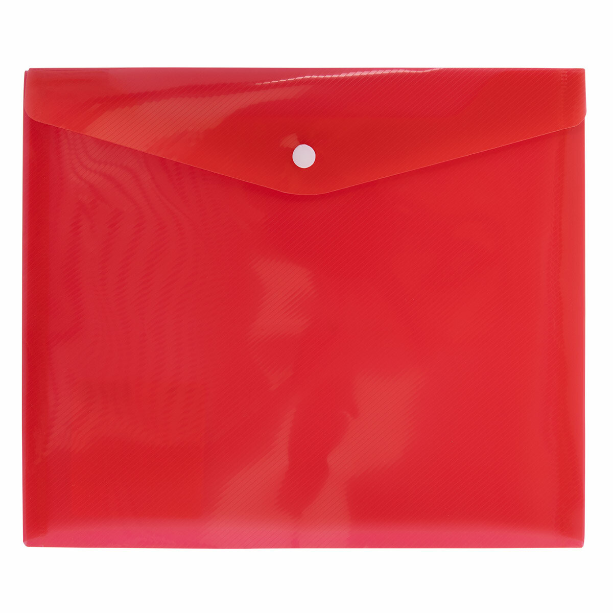 Папка-конверт для тетрадей с кнопкой "Expert Complete" Premier A5+ 180 мкм красный 210404