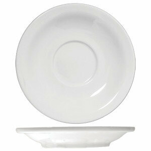 Блюдце Kunstwerk 150х150х20мм, фарфор, белый