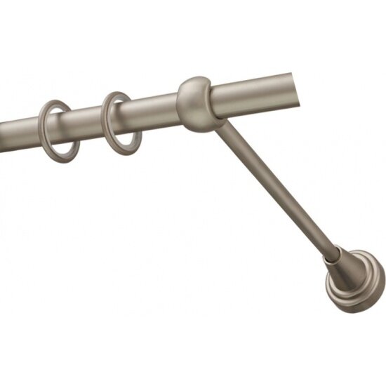 Карниз металлический однорядный Arco Doro DDA диаметр 16мм, сатин, 200 см (54419 DDA)