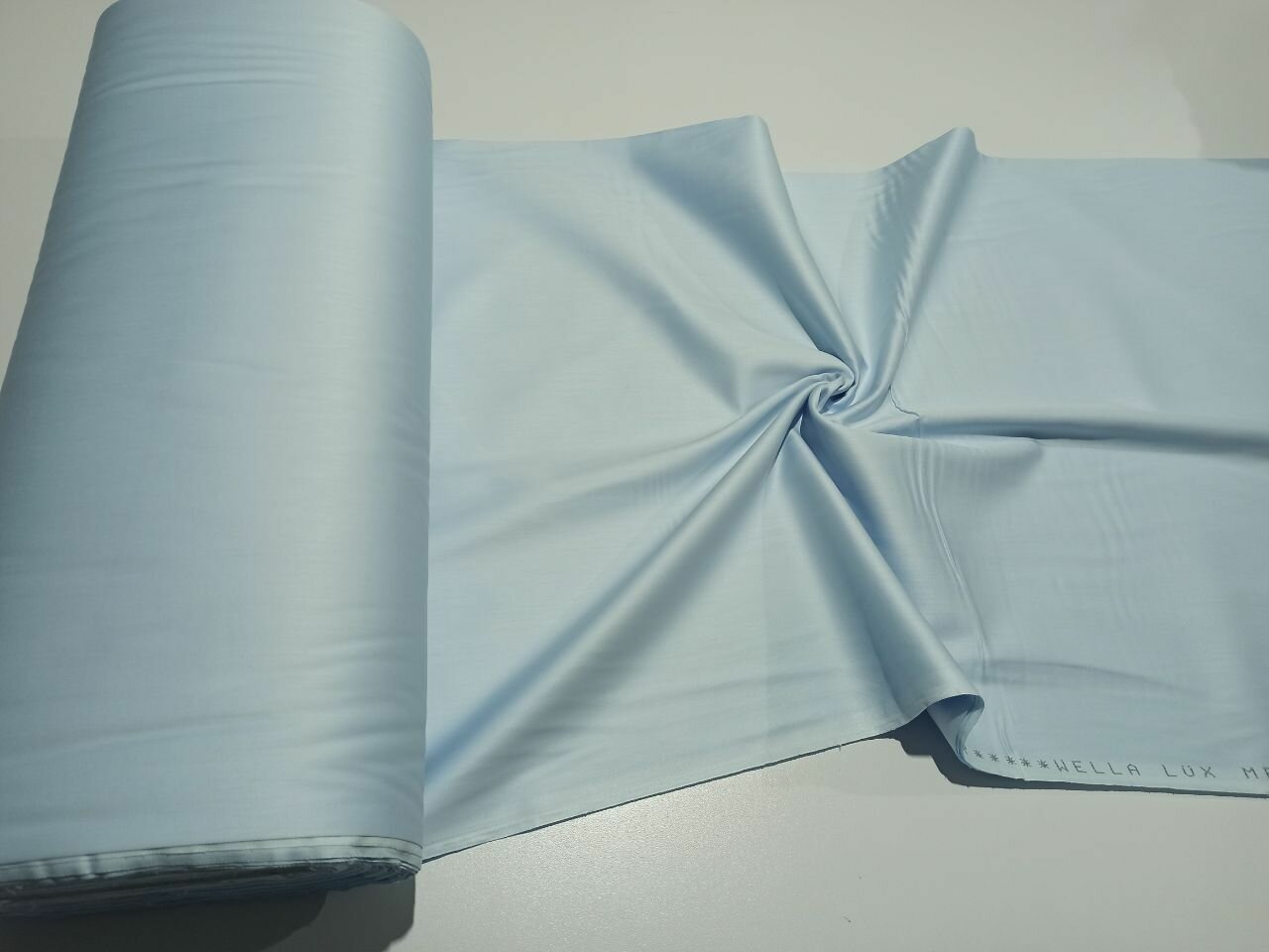 Ткань турецкий сатин люкс мерсеризованный, ширина 240см, длина отреза 1 метр, 100% хлопок