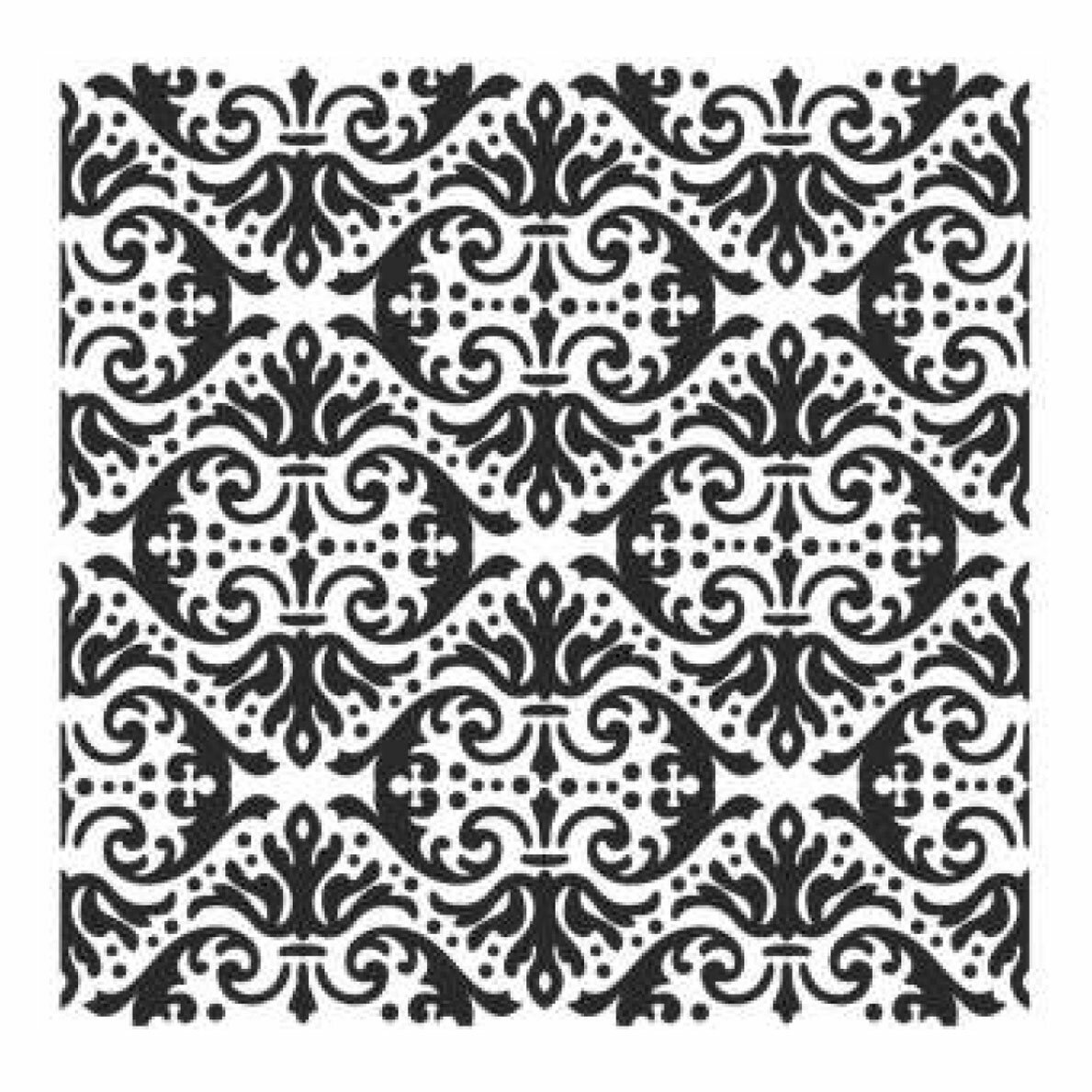 Craft&Clay Текстурный лист TSN №08 Восточный орнамент - декоративная фактура для творчества