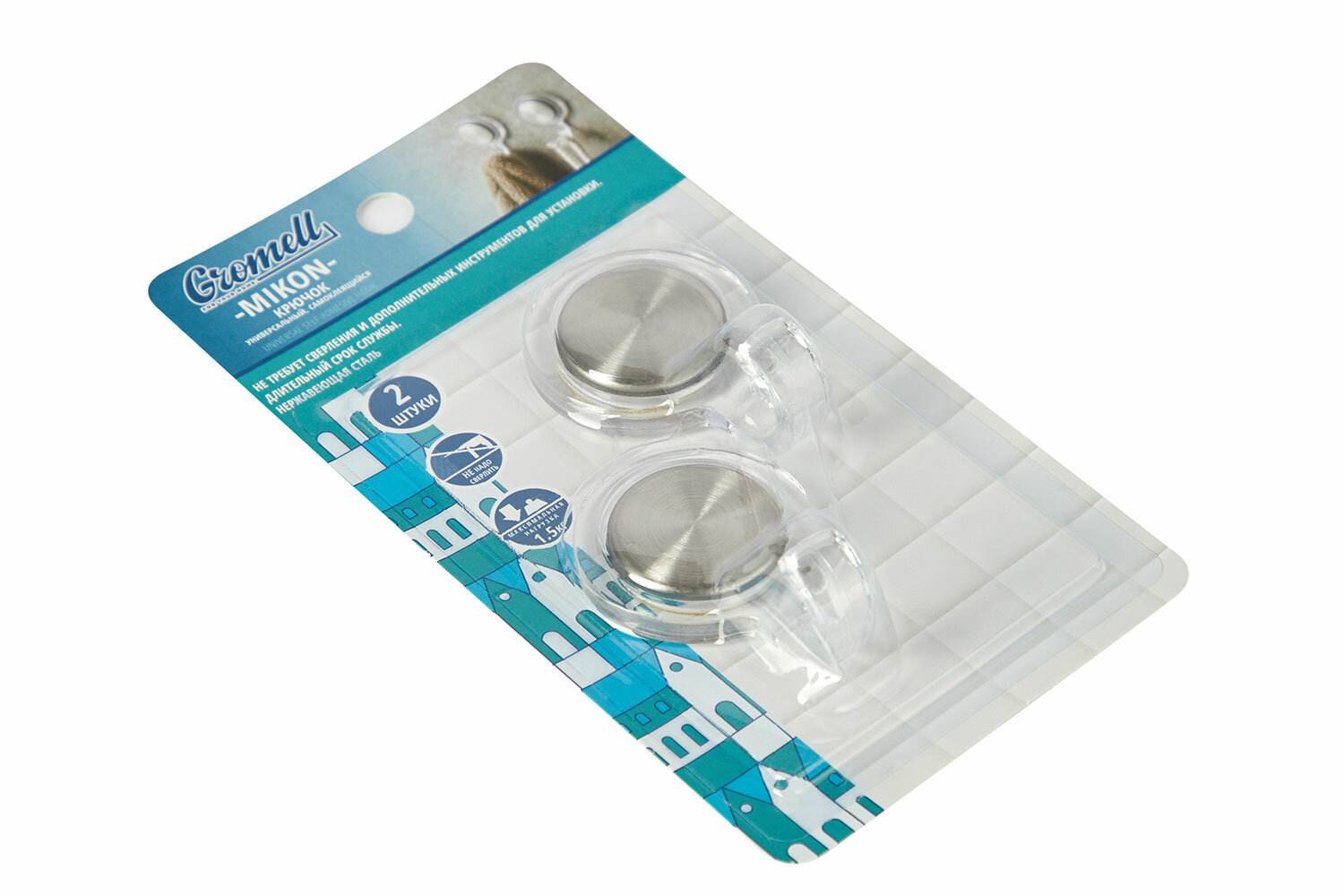 Mikon крючки для рыбалки из нержавеющей стали, острые, прочные и универсальные