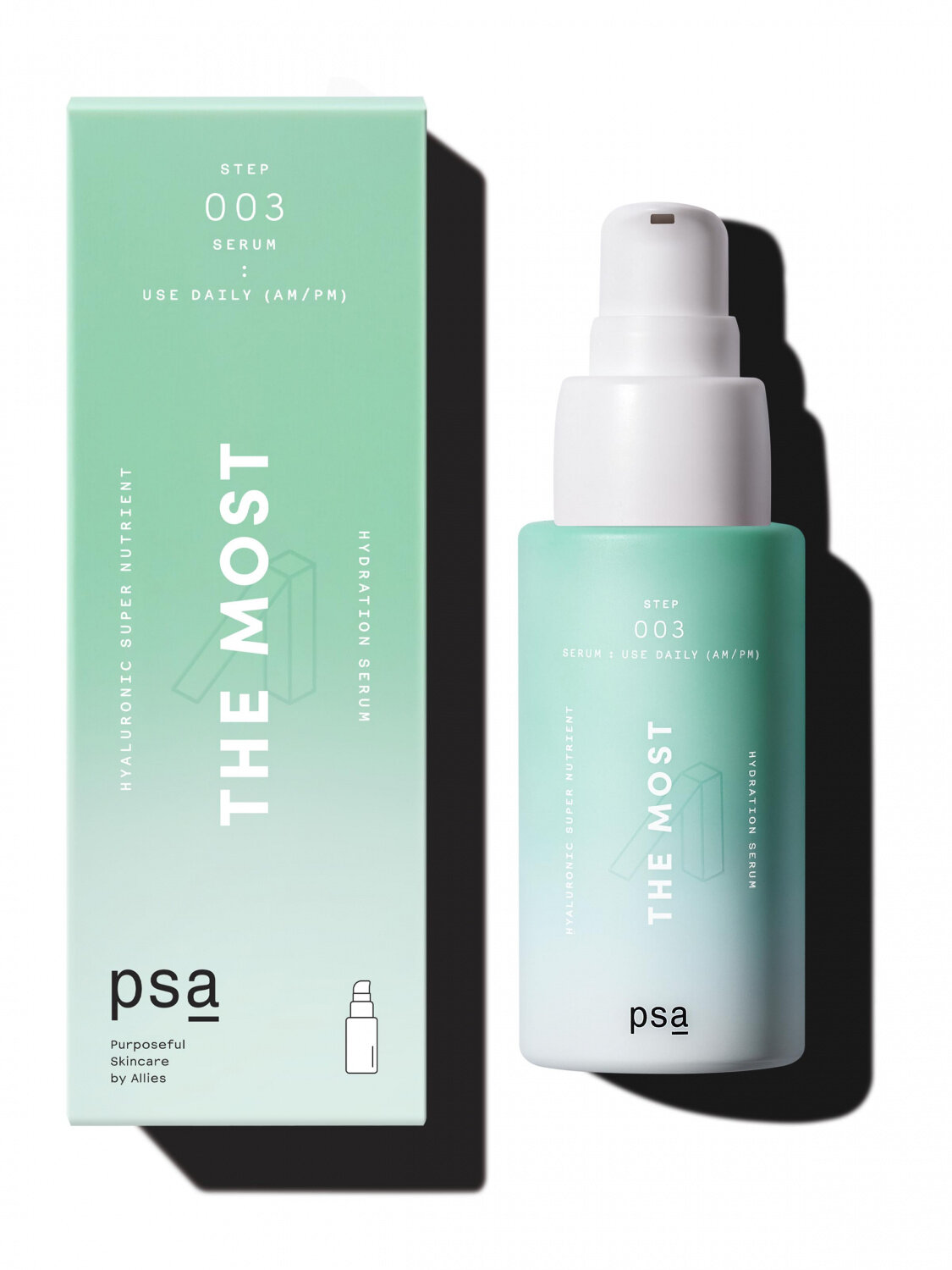 PSA Суперпитательная гиалуроновая увлажняющая сыворотка THE MOST: Hyaluronic Nutrient Hydration Serum 30 ml