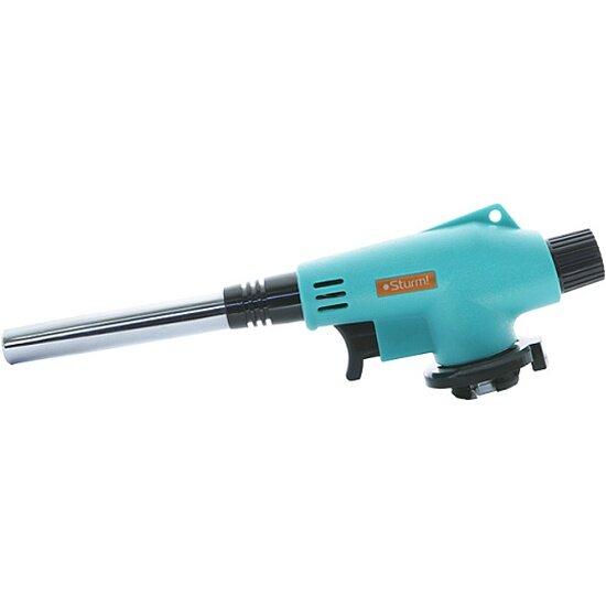 Горелка газовая Sturm! 5015-KL-07 , пьезоподжиг (курок), тонкое пламя, защита от ветра,