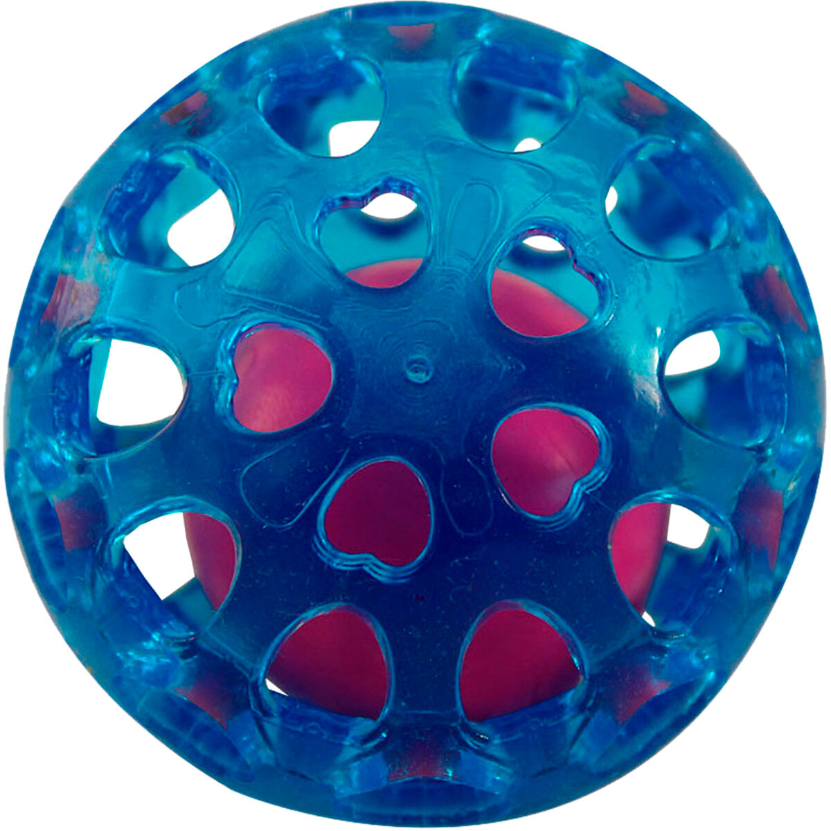 TRIOL игрушка для собак «Сфера с шариком» из термопластичной резины, 6,5 см (1 шт)