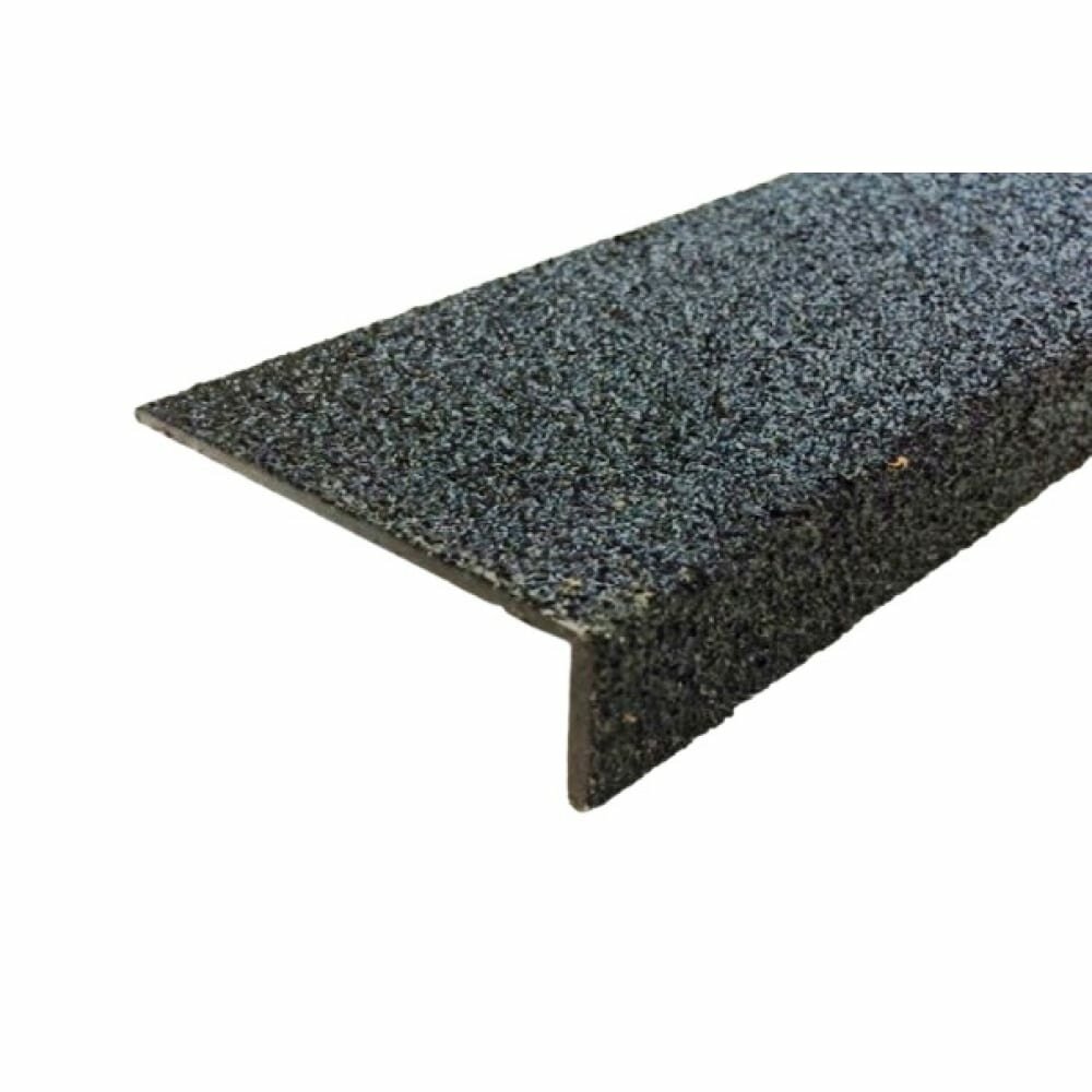 Противоскользящий профиль (уголок для края ступени) Mehlhose GmbH из стеклопластика, цвет черный 70х1000х30х3,8 мм GTMS0701000